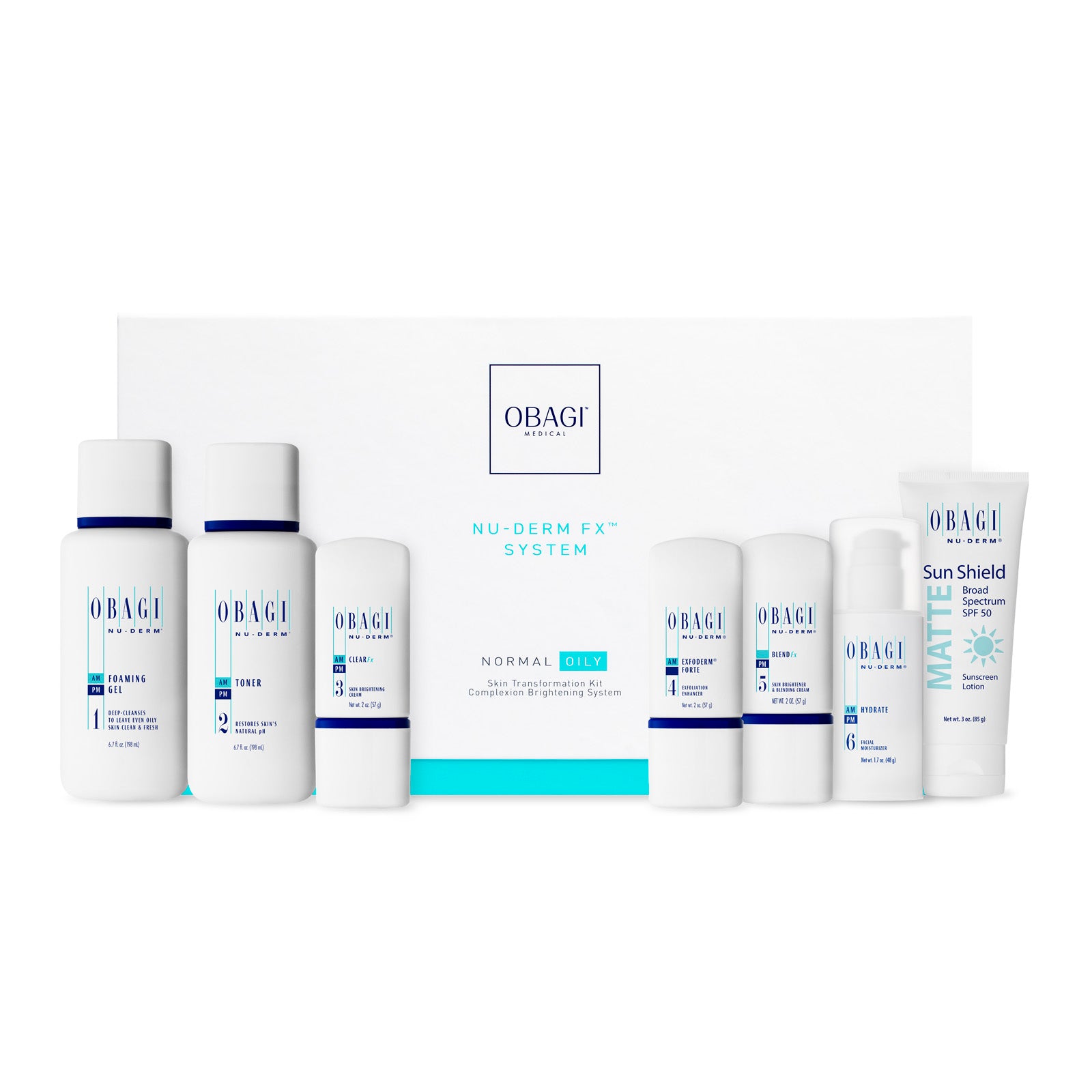 KIT DE TRANSFORMACIÓN DEL SISTEMA OBAGI NU-DERM - NORMAL A GRASA - Bras ...