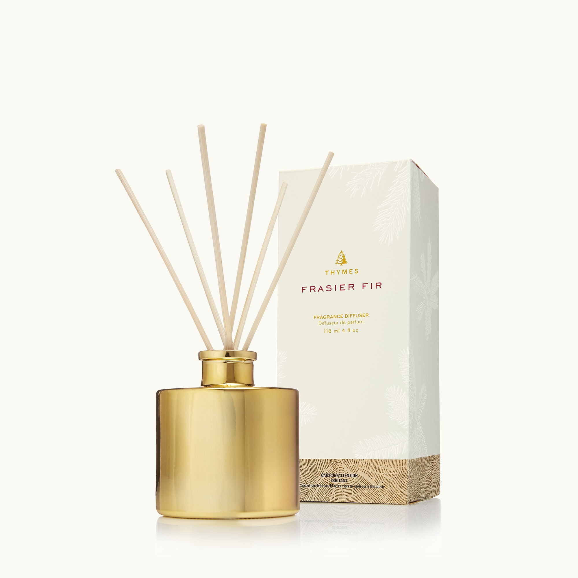 FRASIER FIR GLIDED REED DIFFUSER PETITE GOLD – Bras Medical Spa